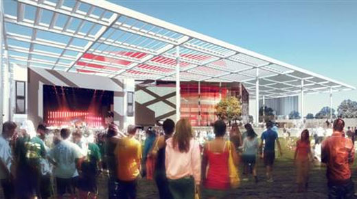 The Annette Strauss Artist Square by Foster+Partners - Architecture List