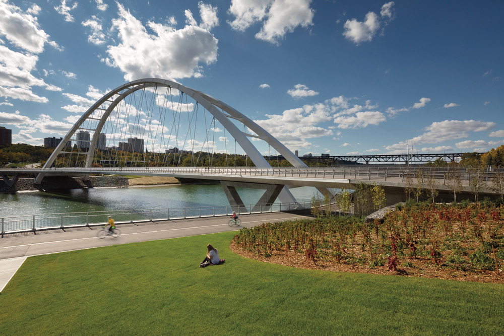 Walterdale Bridge in Edmonton, Canada / by DIALOG – Architecture List